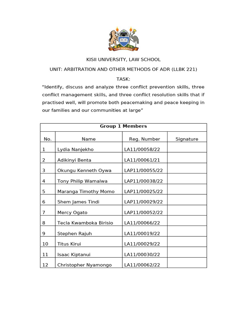 GRP 1 Adr Cat | PDF | Mediation | Alternative Dispute Resolution