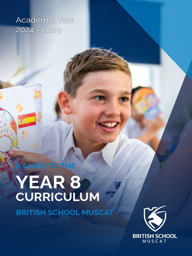 Y8 Curriculum Booklet | PDF | Curriculum | Arabic