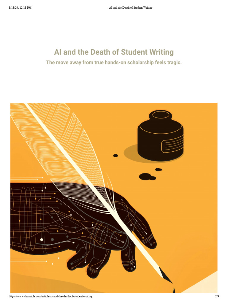 AI's Impact on Student Writing Skills | PDF | Artificial Intelligence ...