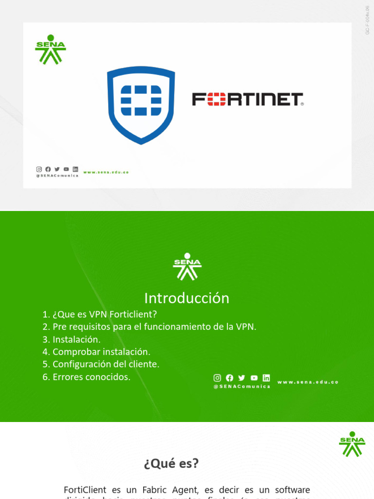 Manual Forticlient VPN | PDF | Red privada virtual | Botón (Computación)