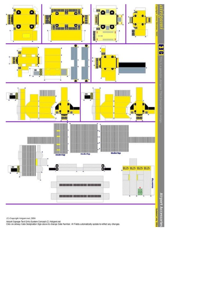 Airport Papercraft | PDF