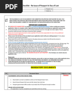 Vfs Passport Checklist | PDF | Notary Public | Passport