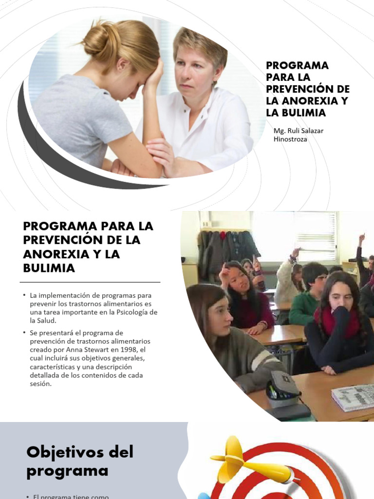 Prevención de Anorexia y Bulimia | PDF | Desorden alimenticio ...