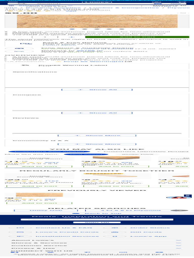 14-In X 4-Ft X 8-Ft Utility OSB in The OSB Department at | PDF