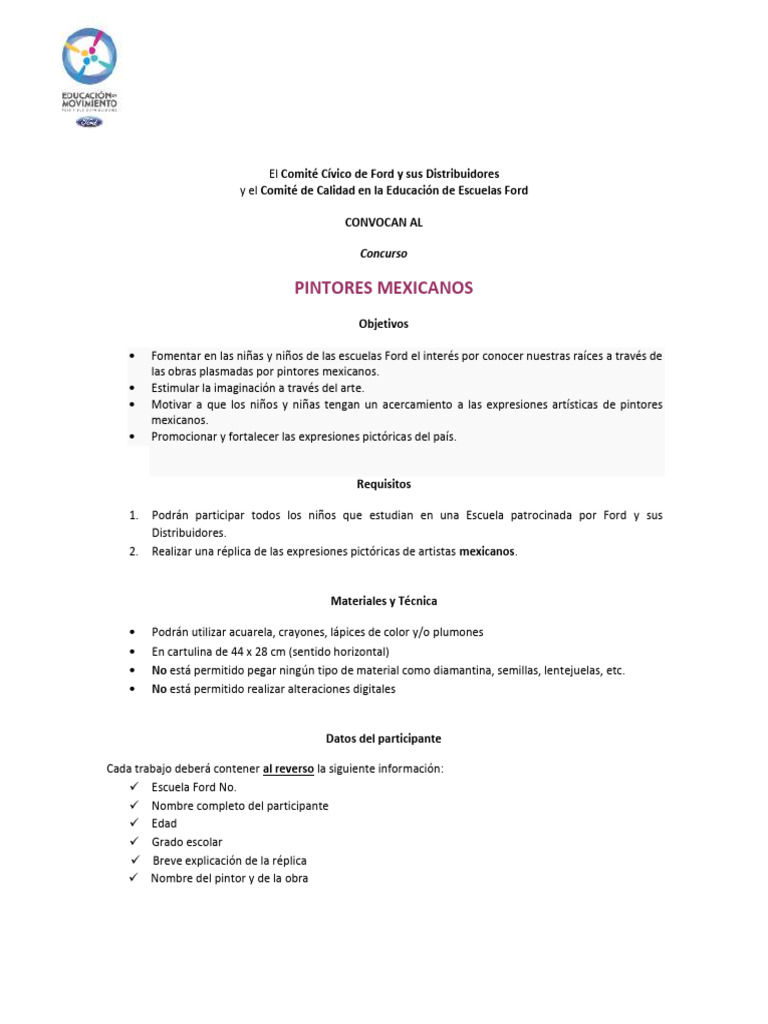 Convocator 20200528044946658 | PDF | Pinturas