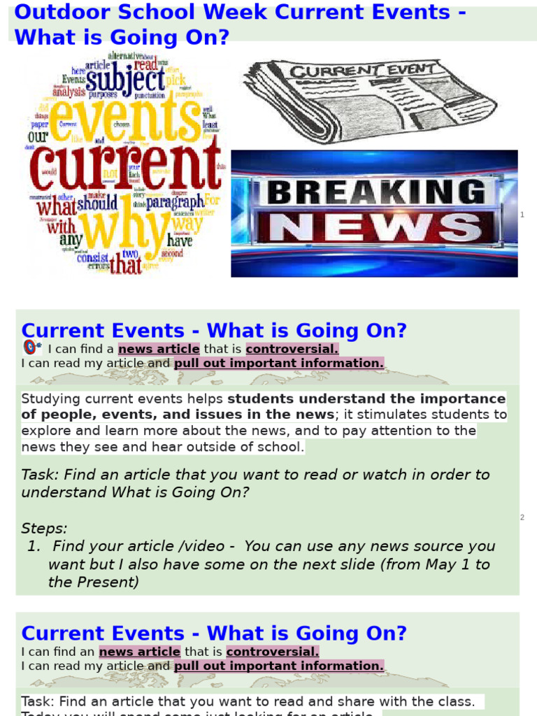 Su Copy - Current Events - What Is Going On | PDF | Electric Vehicle ...
