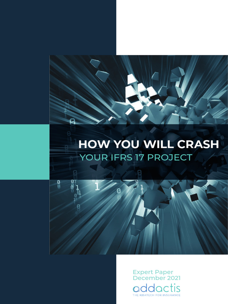 Addactis en Ifrs17 Ebook How You Will Crash Project | PDF | Actuary | Risk