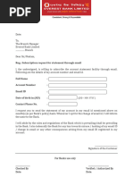 Letter of Authorization For Utility | PDF