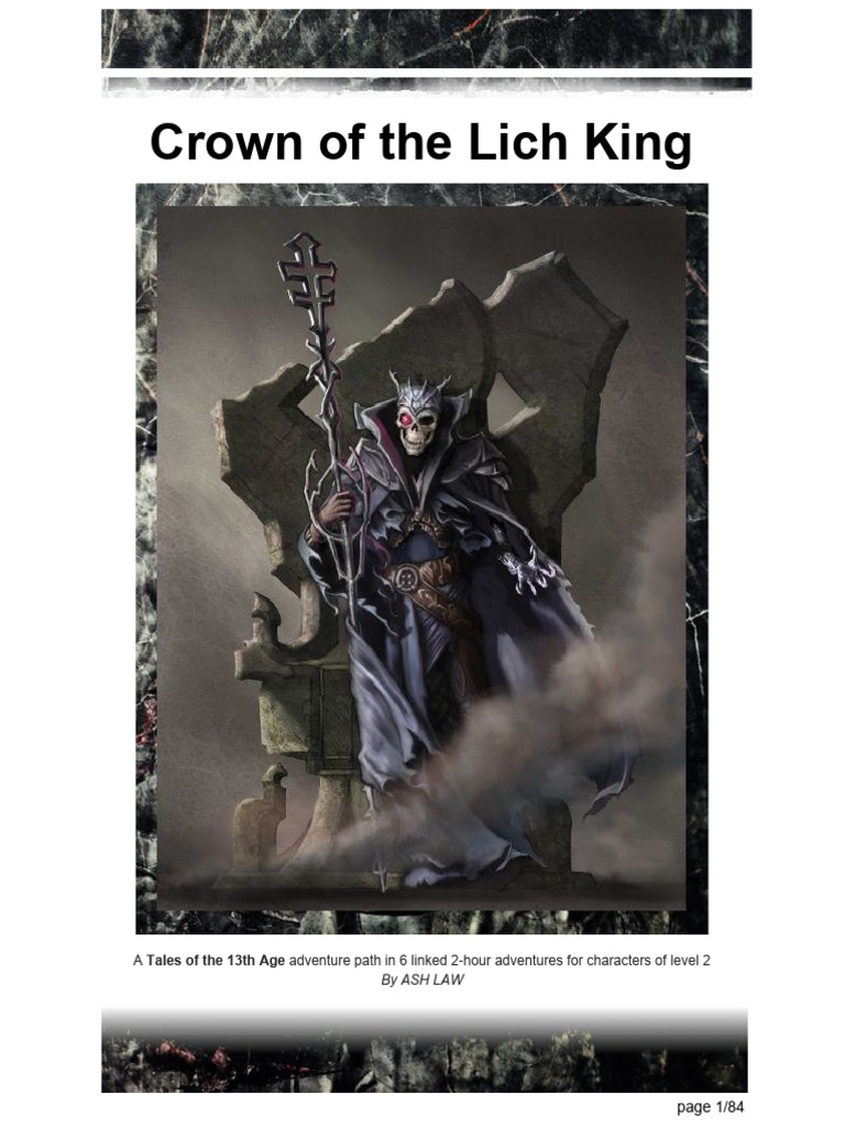 Crown of the Lich King | PDF