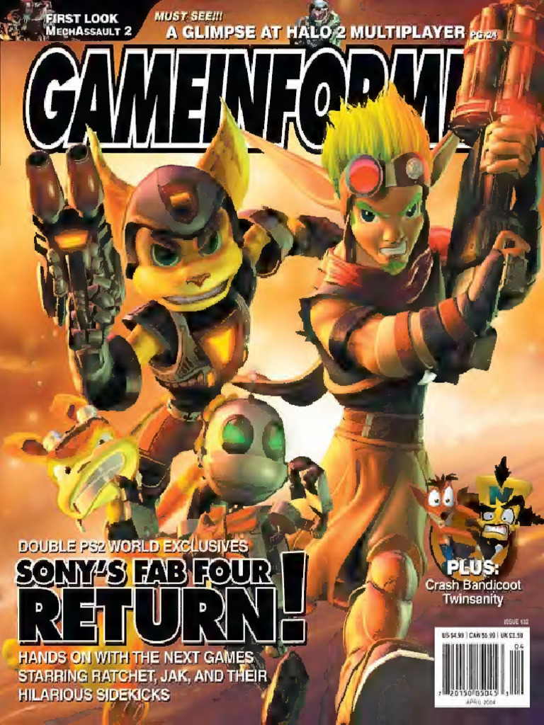 Game Informer Issue 132 (April 2004) | PDF | Gaming