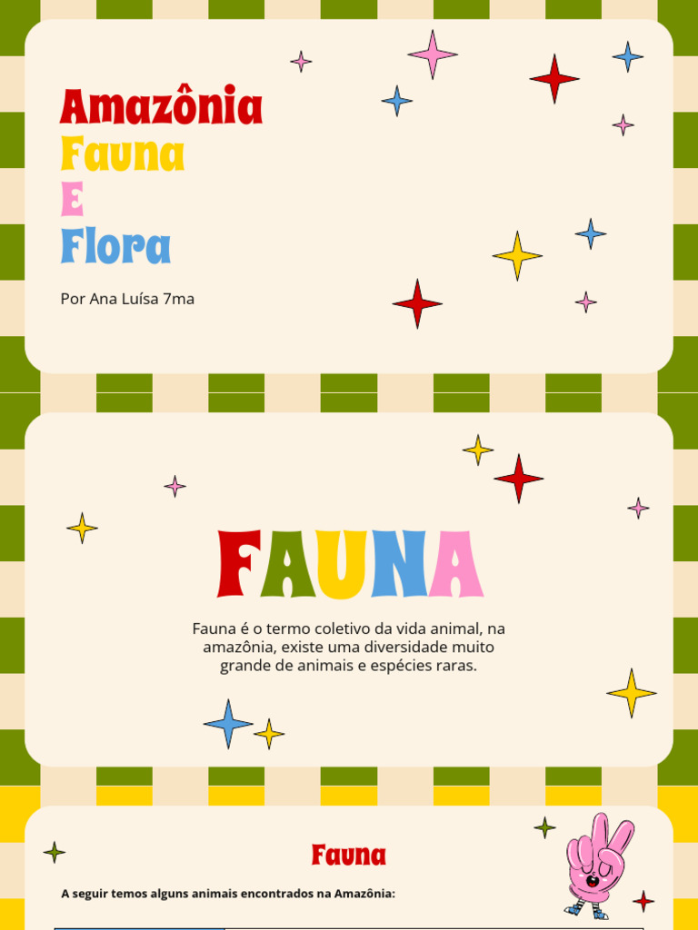 Amazônia - Fauna e Flora (1) | PDF