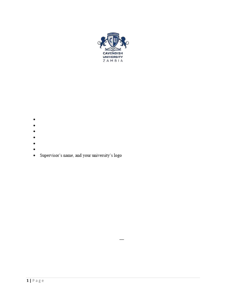 Brief Dissertation Structure | PDF | Thesis | Methodology