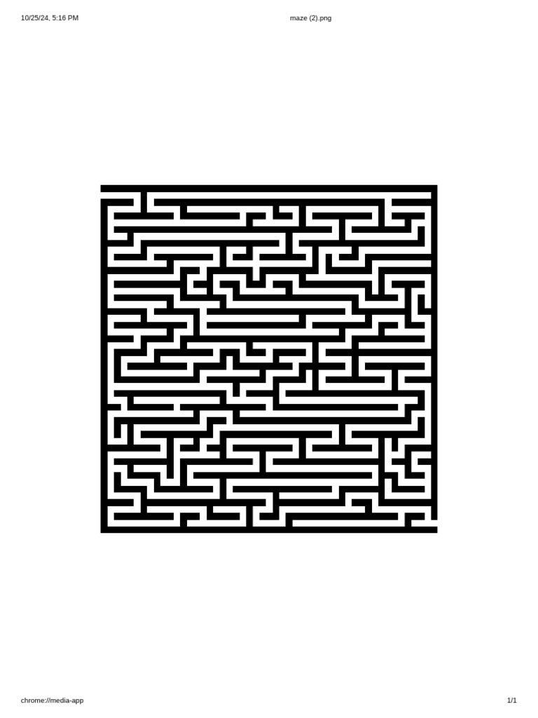 Maze PNG | PDF