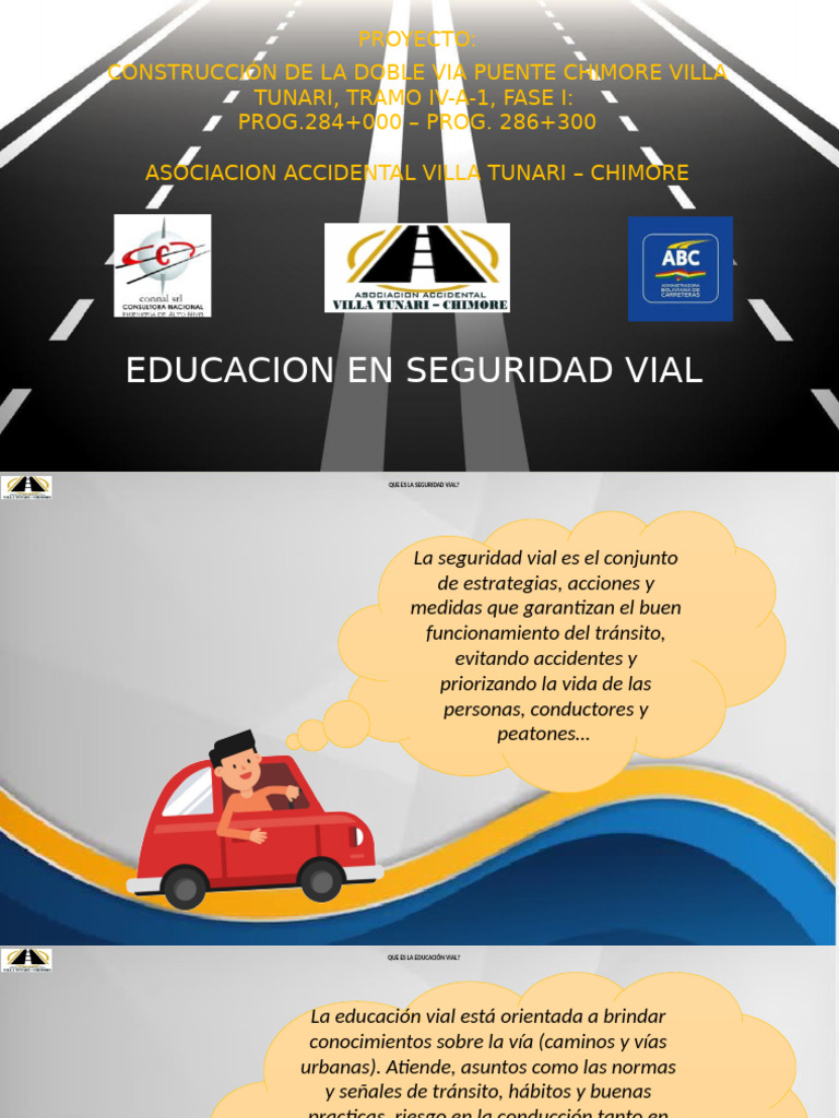 Presentación Educacion en Seguridad Vial 210524 (Autoguardado) | PDF ...