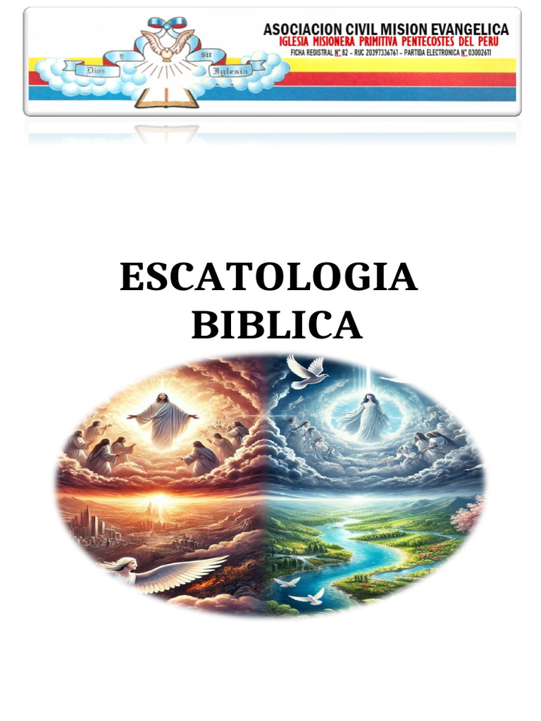 Escatología Bíblica | PDF | Segundo advenimiento | Éxtasis