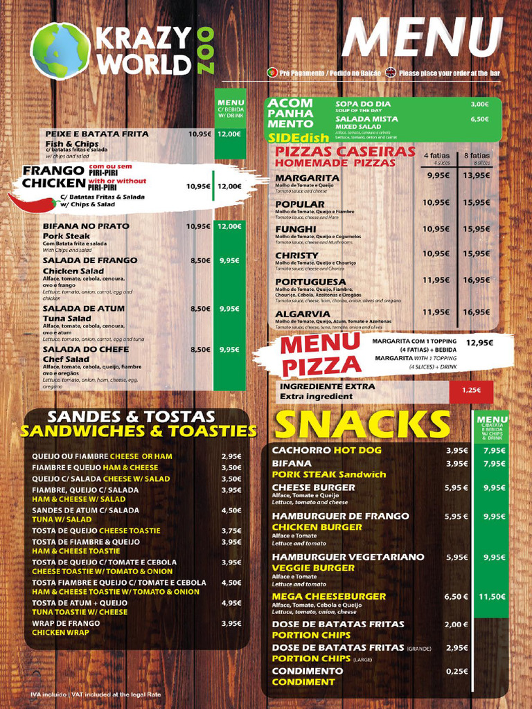 KW Menu Abr24 | PDF