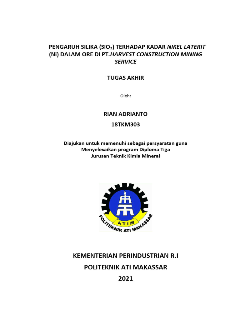 739naskah Tugas Akhir Rian Adrianto | PDF