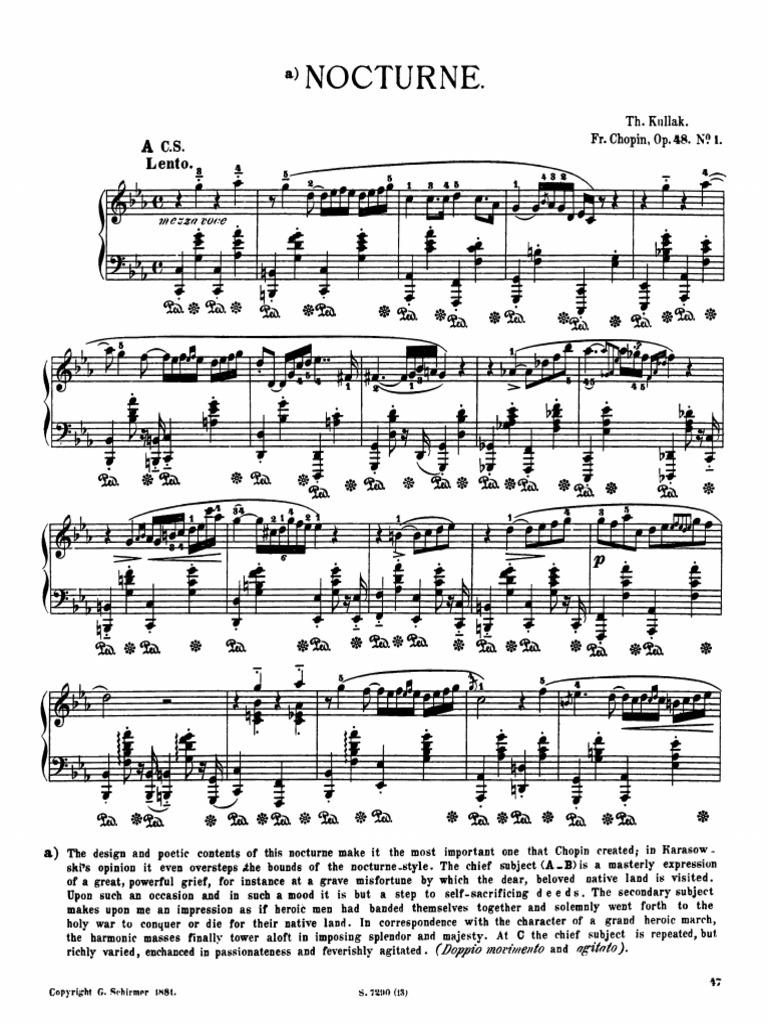 Chopin Op. 48 No. 1 | PDF