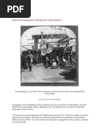 Old Vs New Immigrants APUSH | PDF | Immigration | The United States