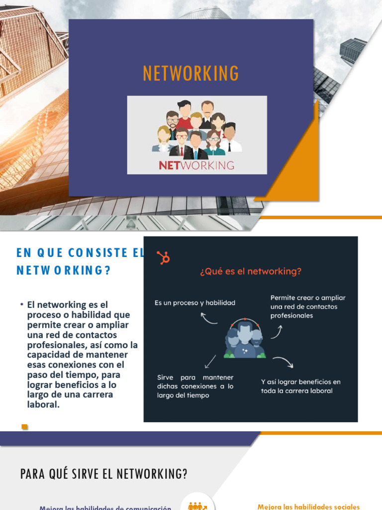 NETWORKING | PDF | Business | Comunicación humana