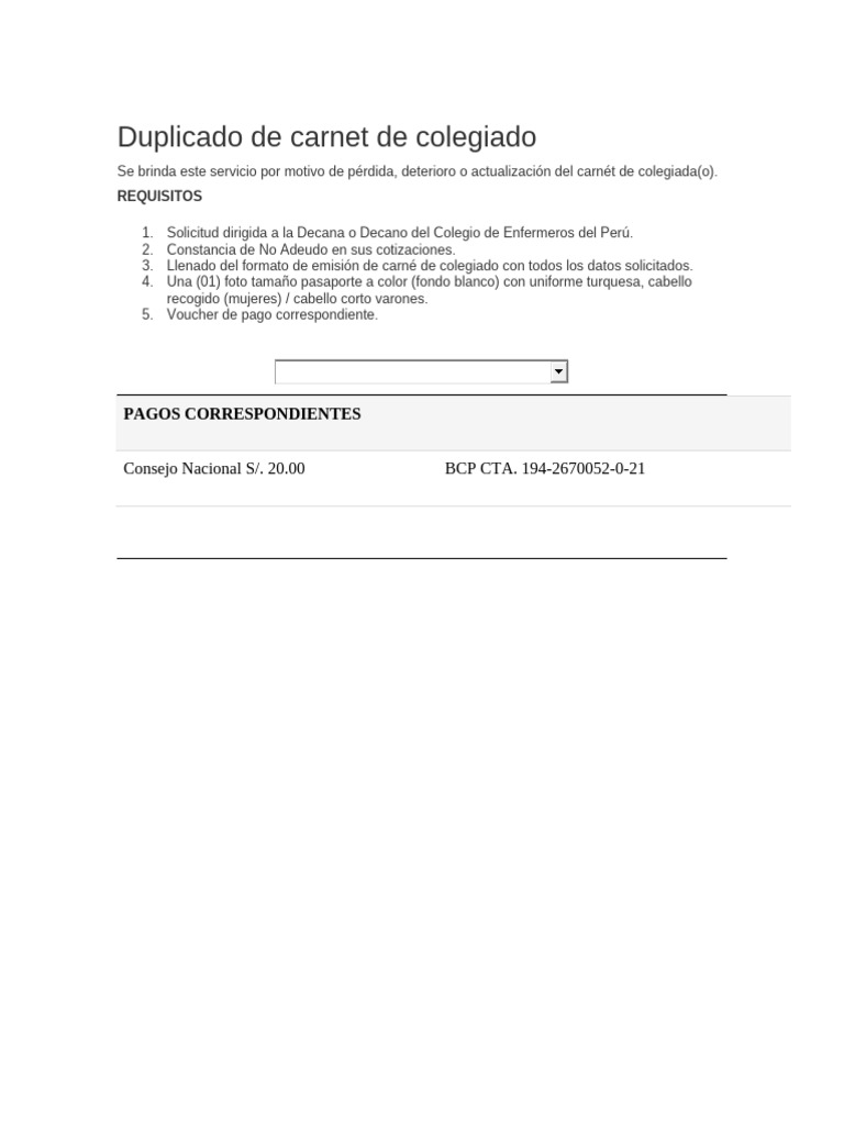 Duplicado de Carnet | PDF | Finanzas y dinero | Derecho