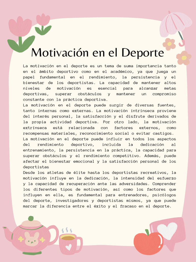 Pink Cute Paper Frame Scrapbook A4 Document | PDF | Motivación ...