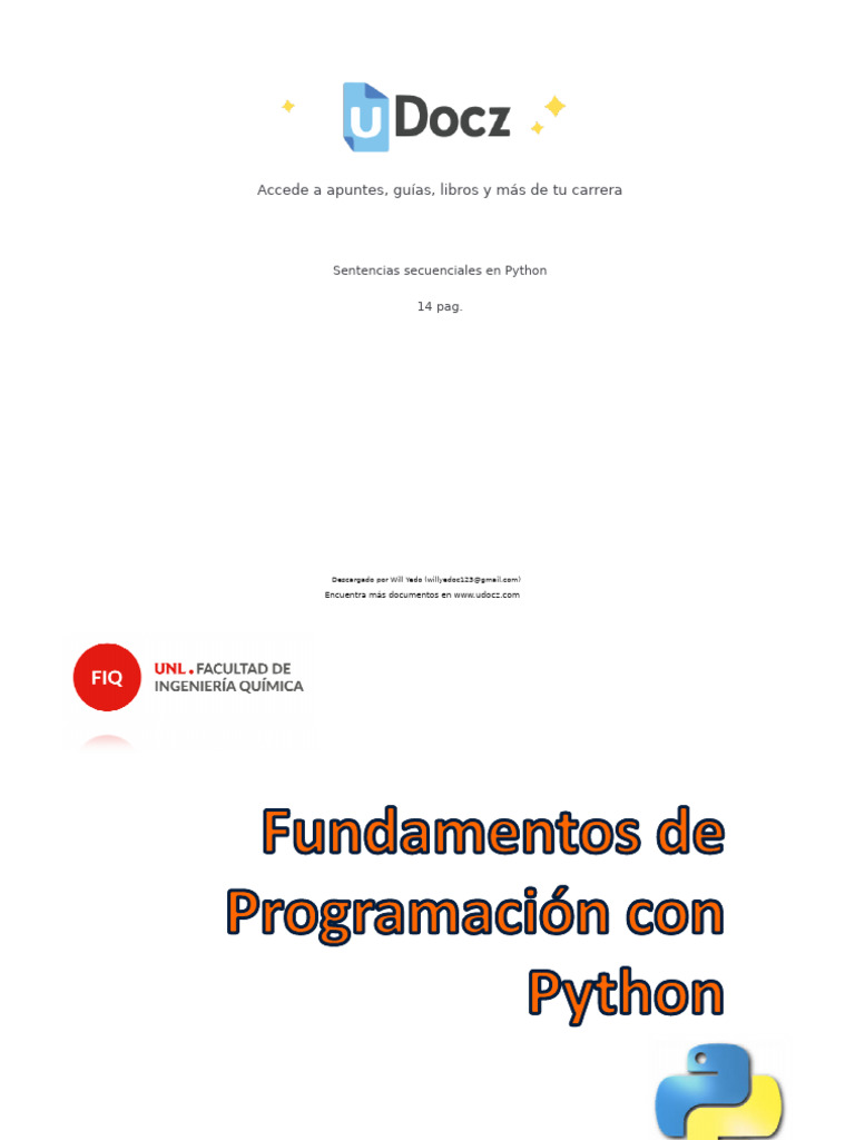 Sentencias Condicionales en Python | PDF | Python (lenguaje de programación) | Flujo de control