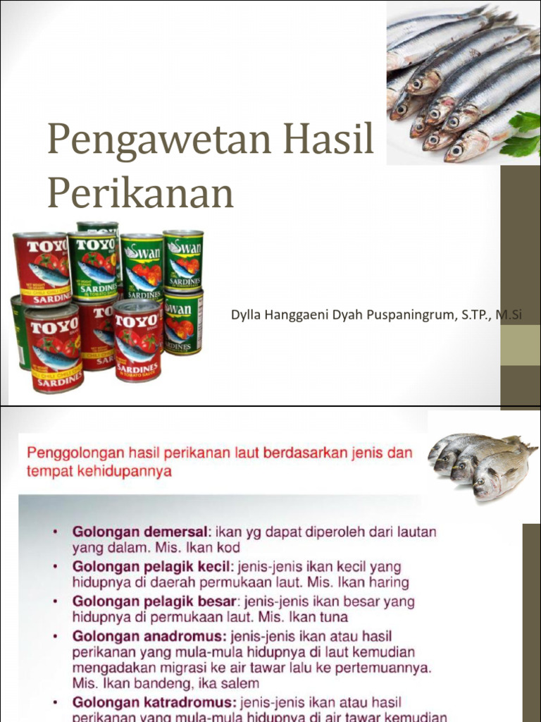 Pengawetan Hasil Perikanan | PDF