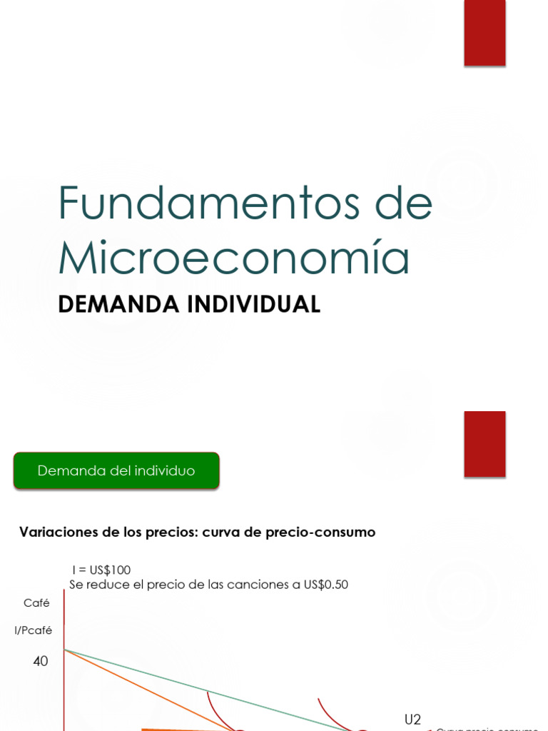 Demanda Individual y Excedente del Consumidor | PDF | Excedente ...