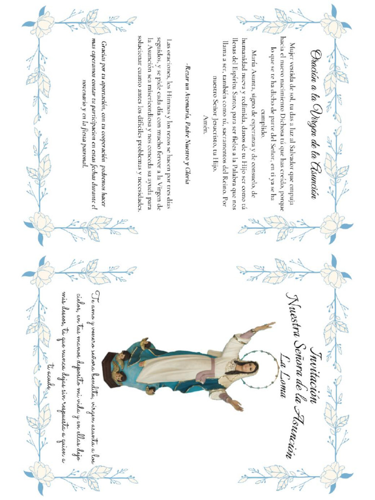 Invitacion Capilla | PDF