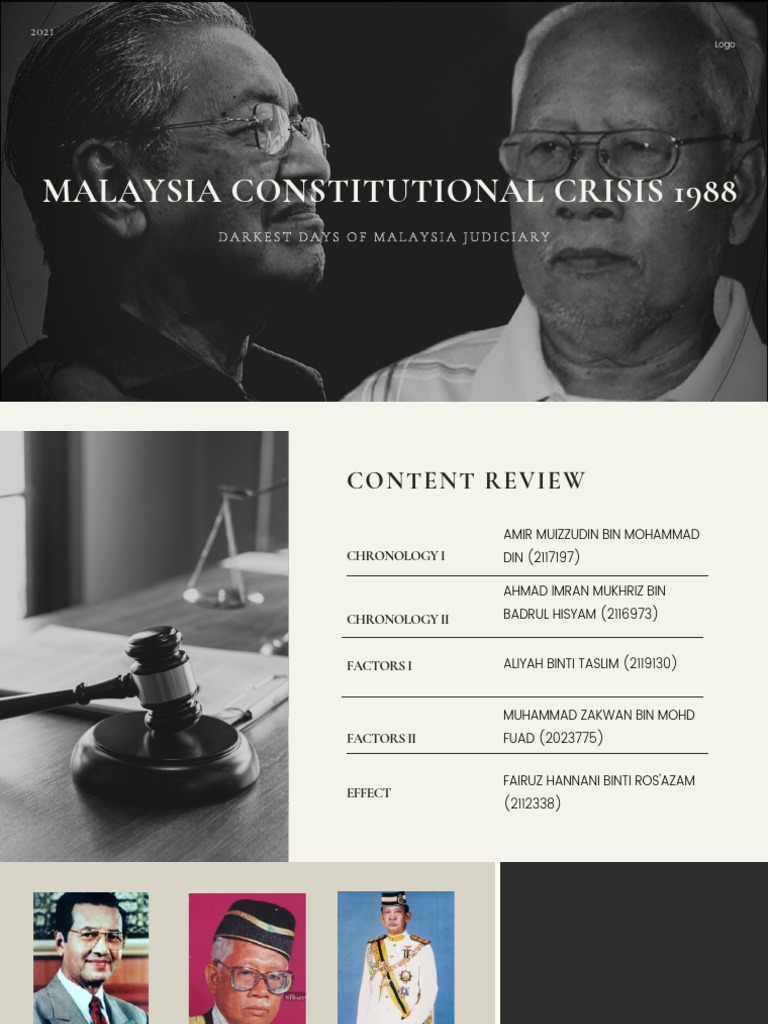 Constitutional Crisis of 1988 | PDF | Government | Public Law