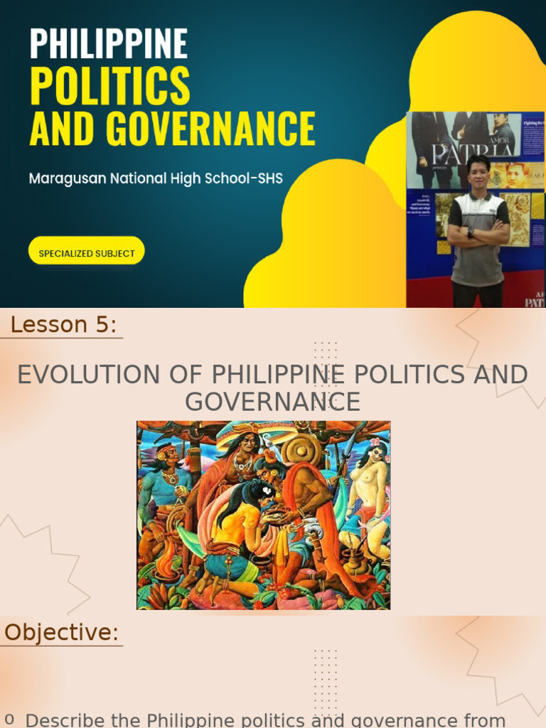 Lesson 5 Evolution of Philippine Politics | PDF | Spanish Empire ...