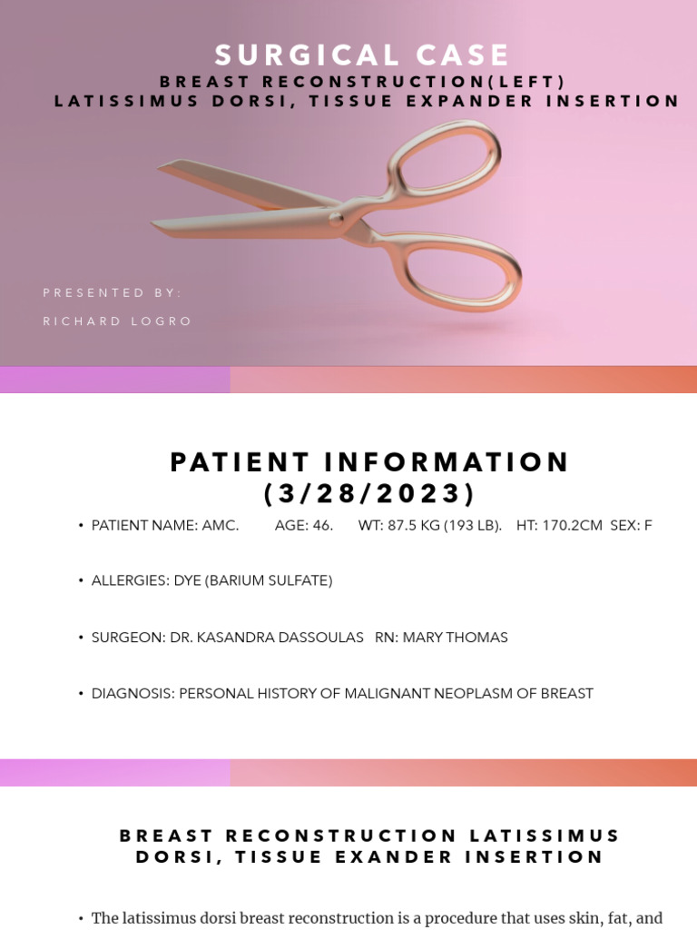 Peri 101 Case Report (3) | PDF | Medical Specialties | Surgery