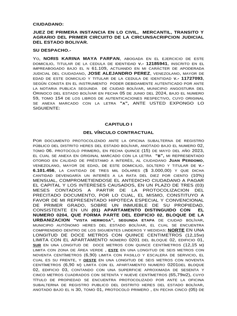 procesos para realizar una demanda | PDF | Derecho privado | Derecho ...