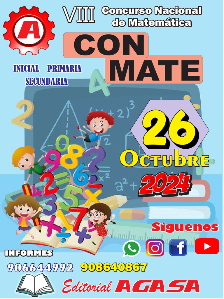 Bases Conmate 2024 | PDF | Trigonometría | Geometría