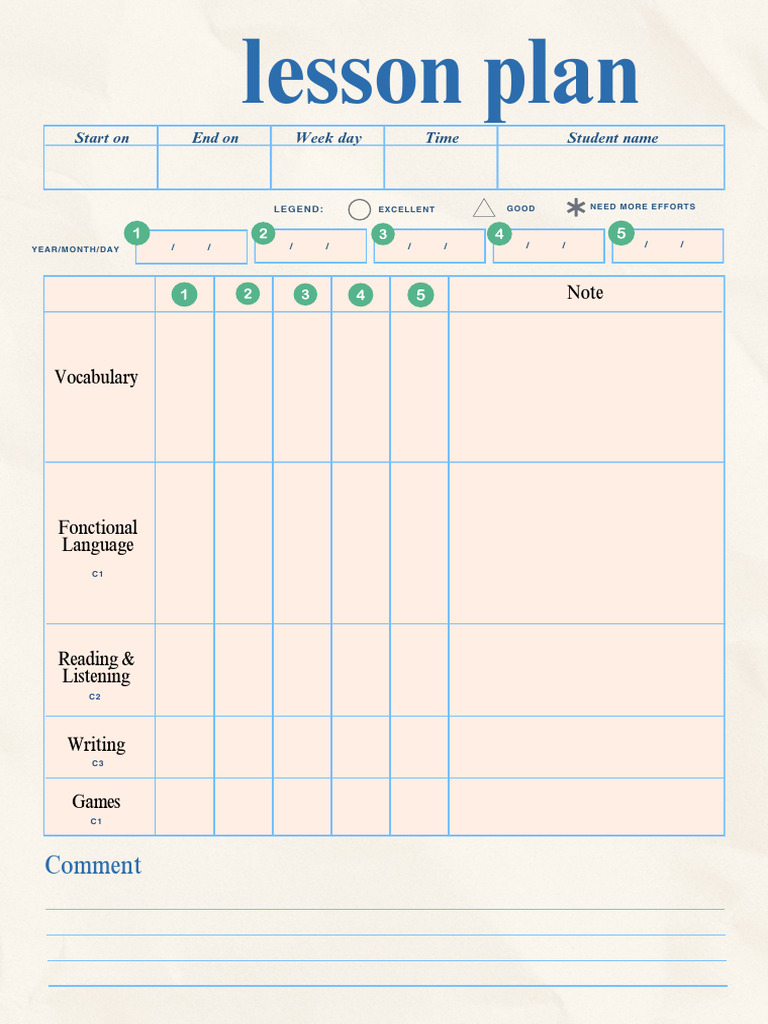 Tutoring Lesson Plan | PDF