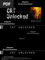 CRT Entry With TBS and Model #1-1 | PDF