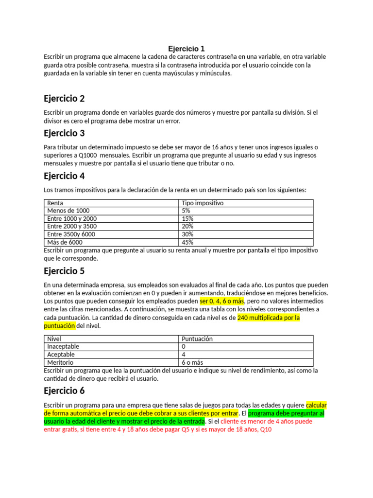 Ejercicio 2 PHP | PDF | Contraseña | Pizza