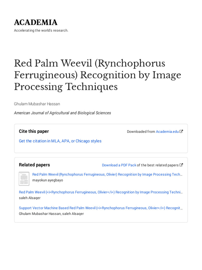 2011 AJABS RPW Recognition by Image Processing-with-cover-page-V2 | PDF