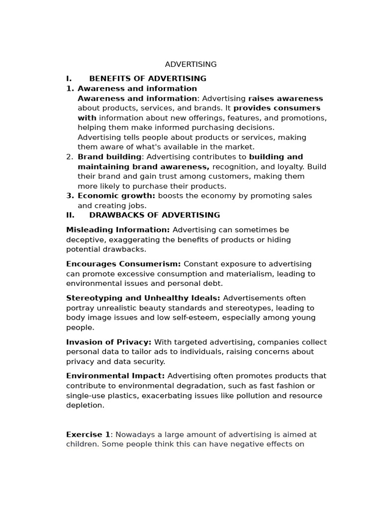 ADVERTISING | PDF | Advertising | Brand