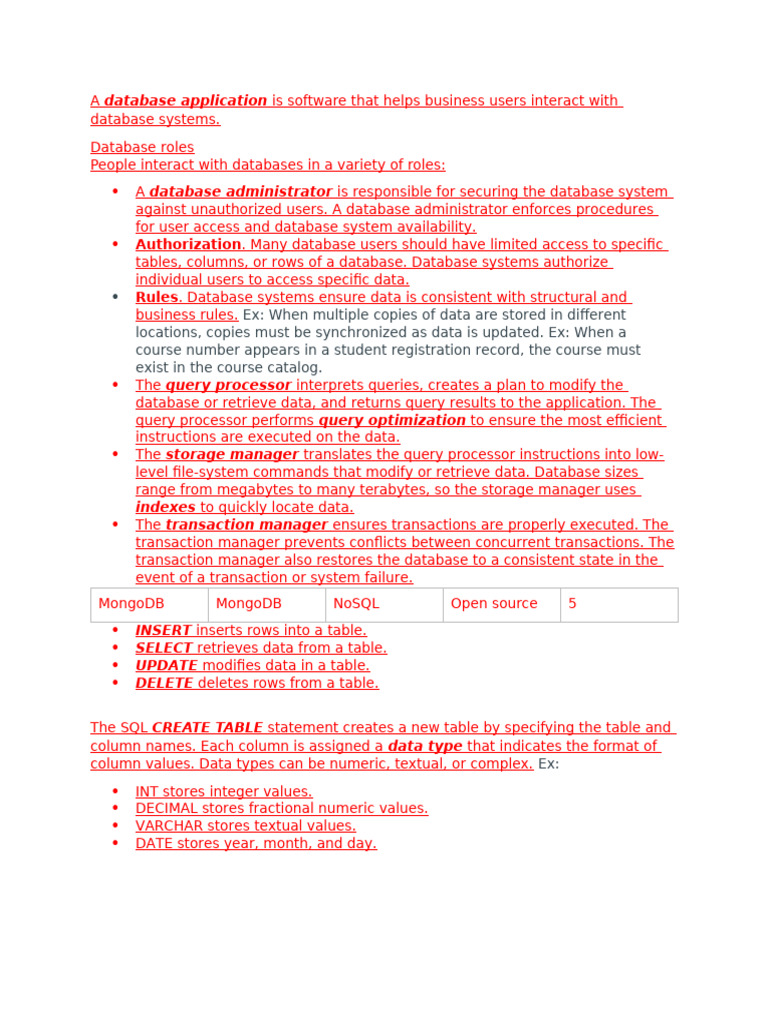 D426 Study Guide | PDF | Database Index | Databases