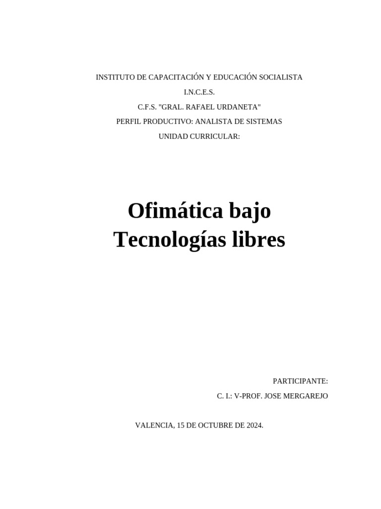 Ofimatica | PDF