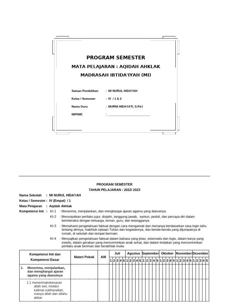 Progmes Aqidah Iv | PDF | Karier & Perkembangan