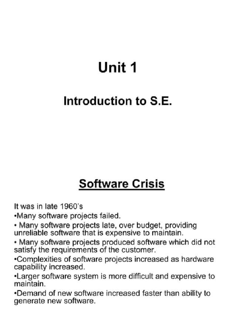 Introduction To Se Pdf