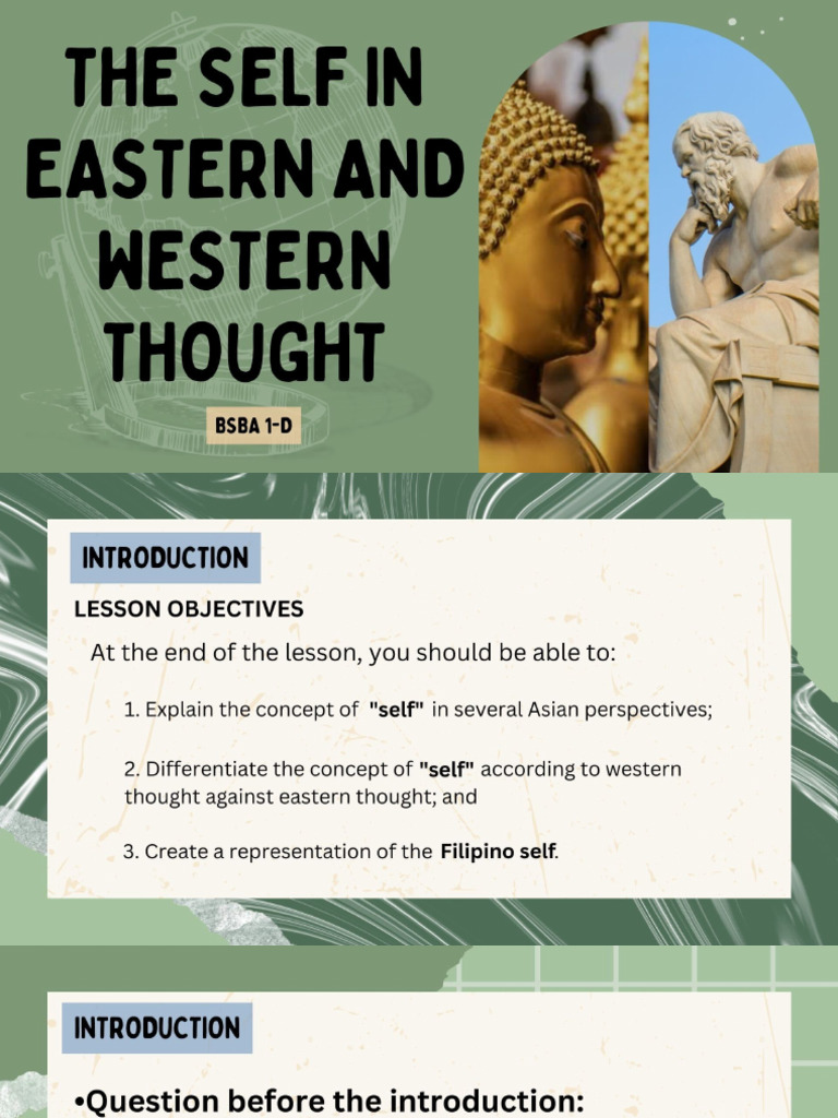 GROUP 2 The Self in Western and Eastern Thought 2 | PDF