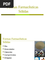 Aula 2 Formas Farmacêuticas Sólidas - Granulados | PDF | Pressão | Líquidos