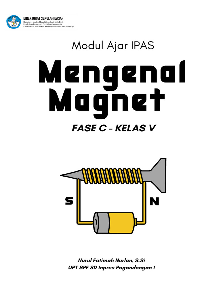 Modul Ajar IPAS: Mengenal Magnet Kelas 5-6 | PDF