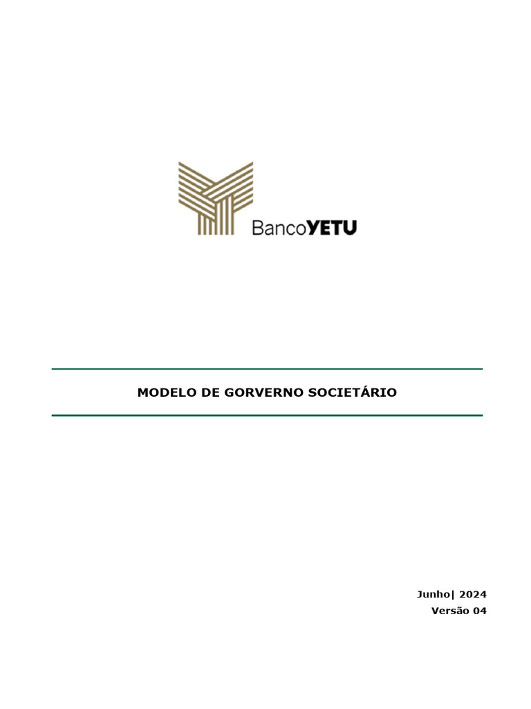 2024 MOD+-+Modelo+de+Governo+Societário+do+Banco+Yetu | PDF | Angola ...