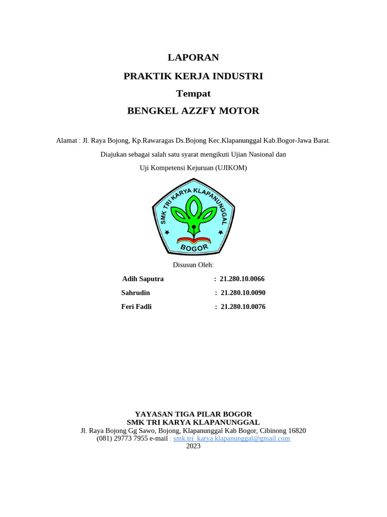 LAPORAN Ke2 | PDF | Karier & Perkembangan | Bisnis