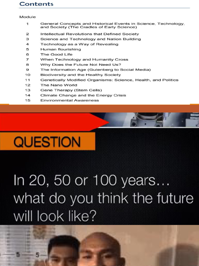 Intro To STS Student | PDF